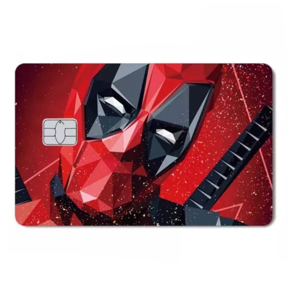 Accessories | 22 Deadpool Credit Card Skin Sticker | Poshmark